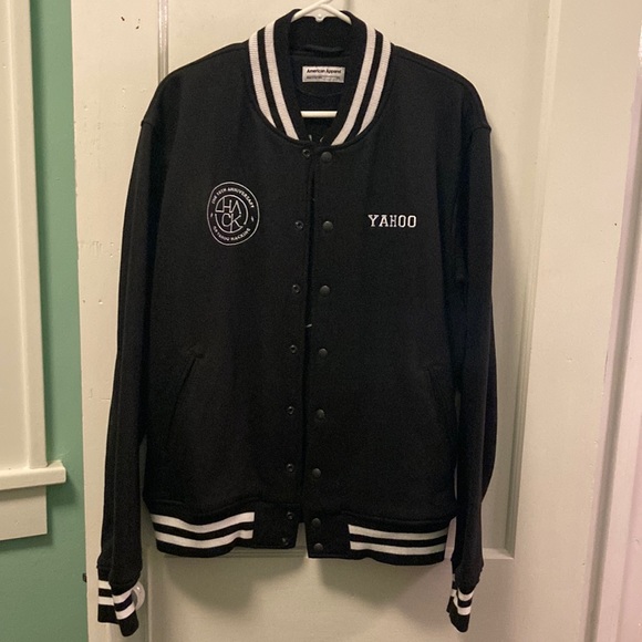 American Apparel | Jackets & Coats | Yahoo Varsity Jacket | Poshmark